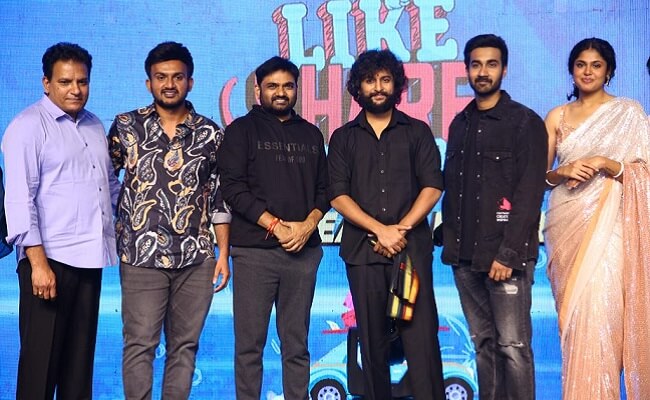 I See My Younger Self In Santosh Sobhan: Nani | greatandhra.com